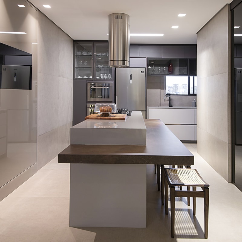 Coifa Ilha Redonda Quartzo 35 Cm Suggar