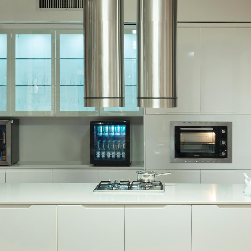 Coifa Ilha Redonda Quartzo 35 Cm Suggar