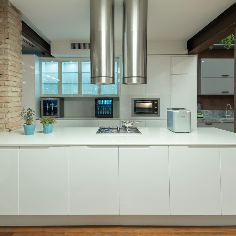 Coifa Ilha Redonda Quartzo 35 Cm Suggar