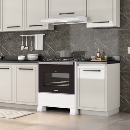 Suggar da Suggar Slim 80 Cm Preto para 5 ou 6 bocas